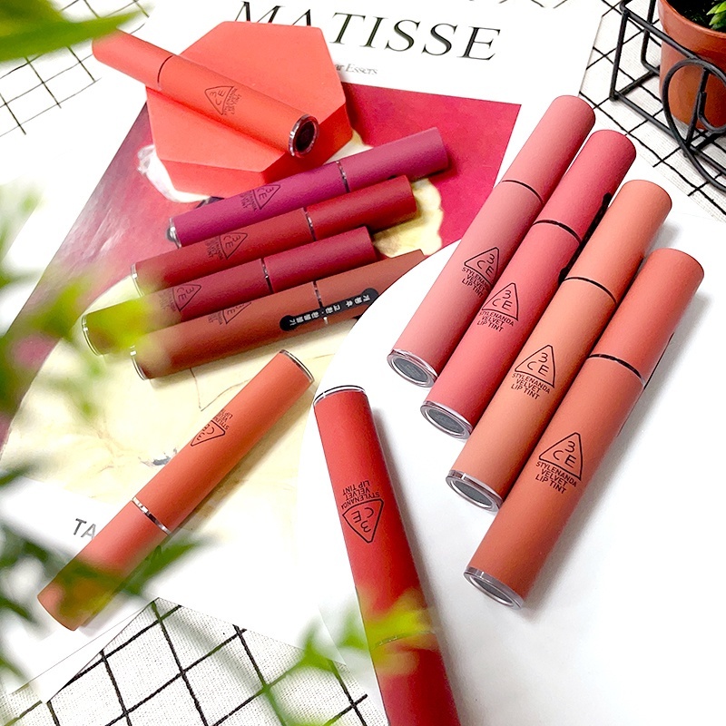 3ce Lip Tint / 3CE Velvet Lip Tint Cream 4g | Shopee Philippines