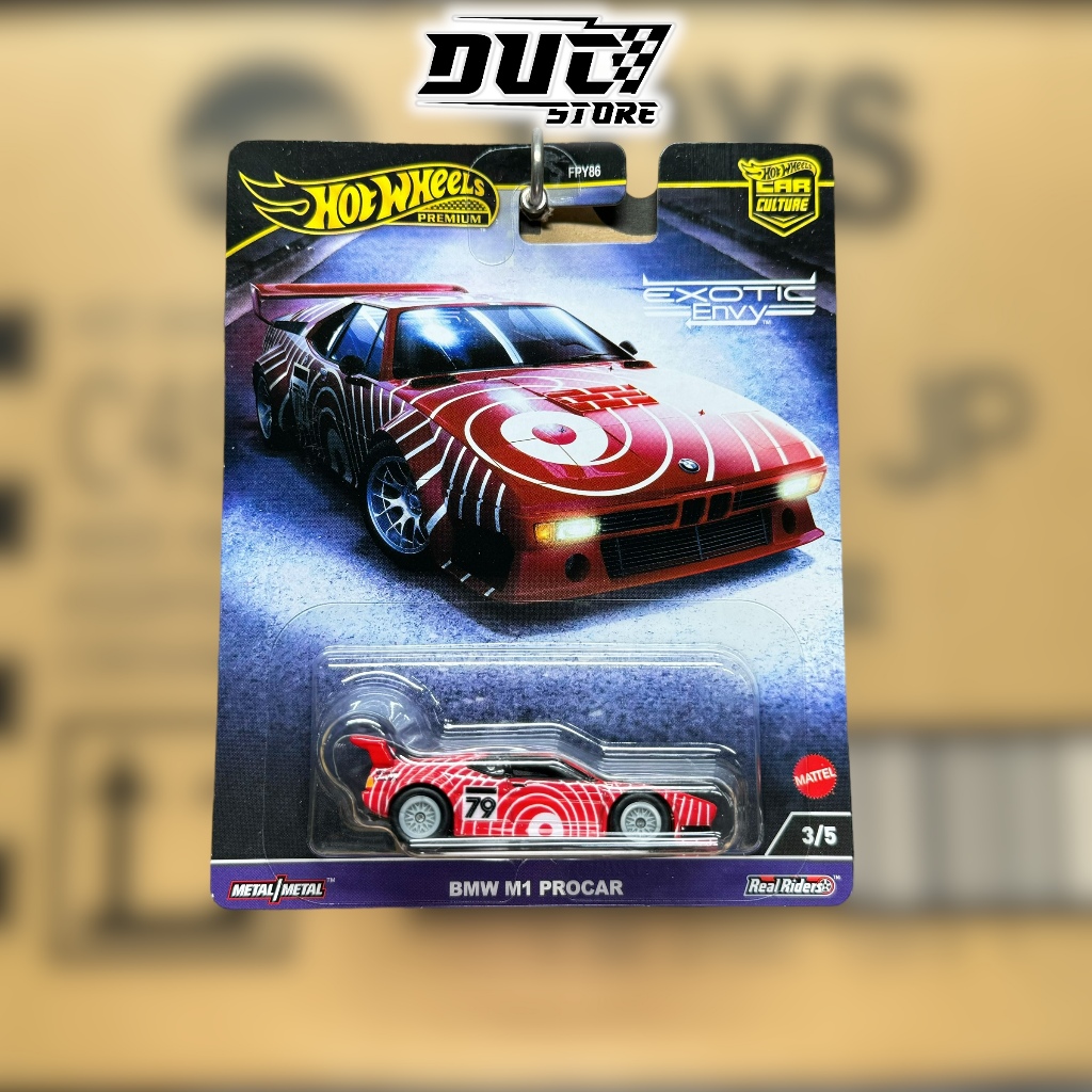 Hkc79 Hot Wheels Premium BMW M1 Procar - Car Culture Exotic Envy ...