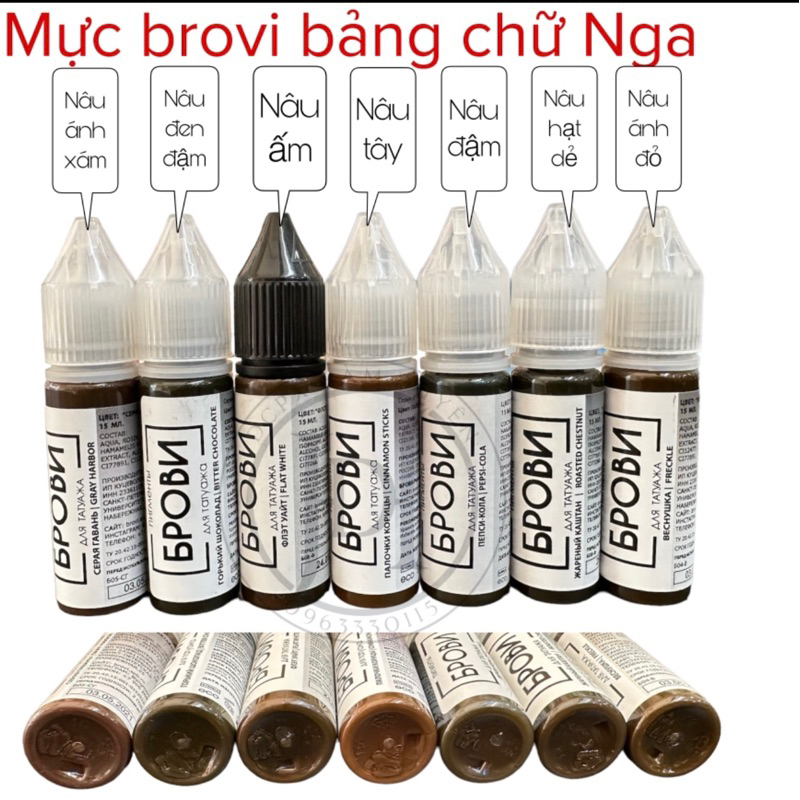 Russian brovi ink (genuine) | Shopee Philippines
