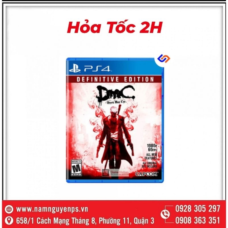 Ps4 Game Disc | Devil May Cry Definitive Edition DMC | Shopee Philippines