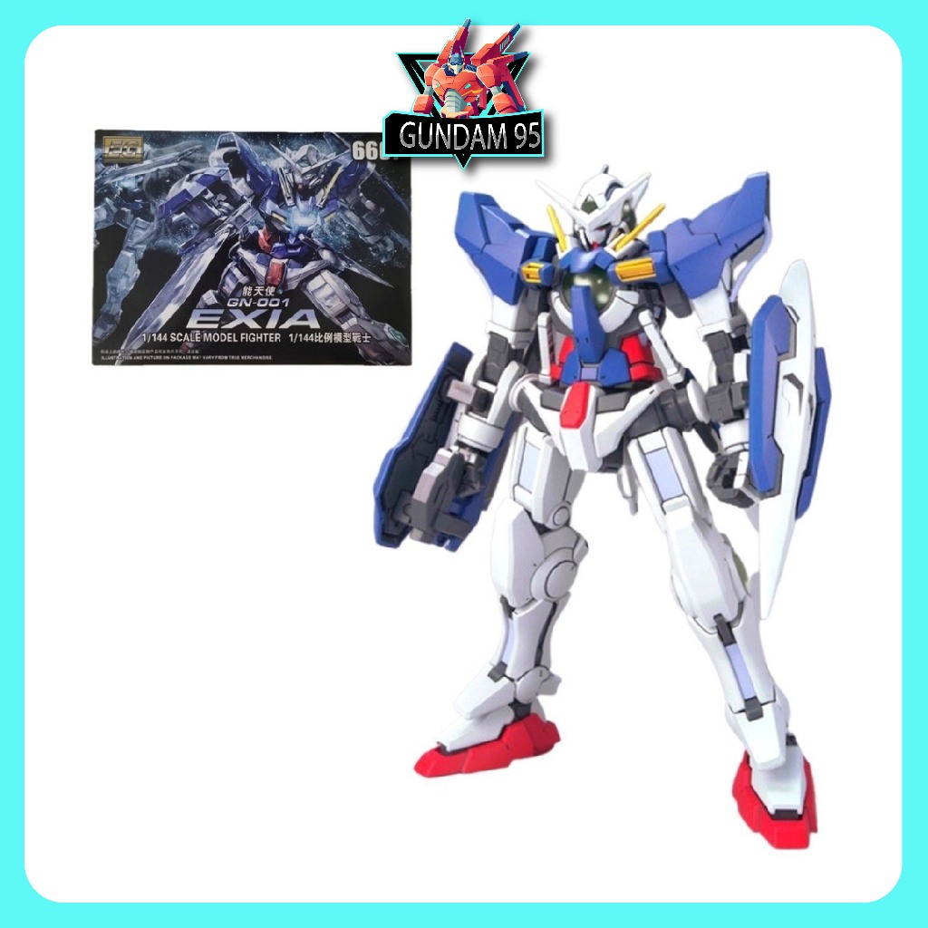 Xg Gundam EXIA GN-001 model + Height 17cm - weight 130gram + with Box ...