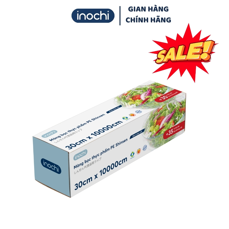 Genuine inochi PE food wrap roll is flexible, elastic and hard to tear ...