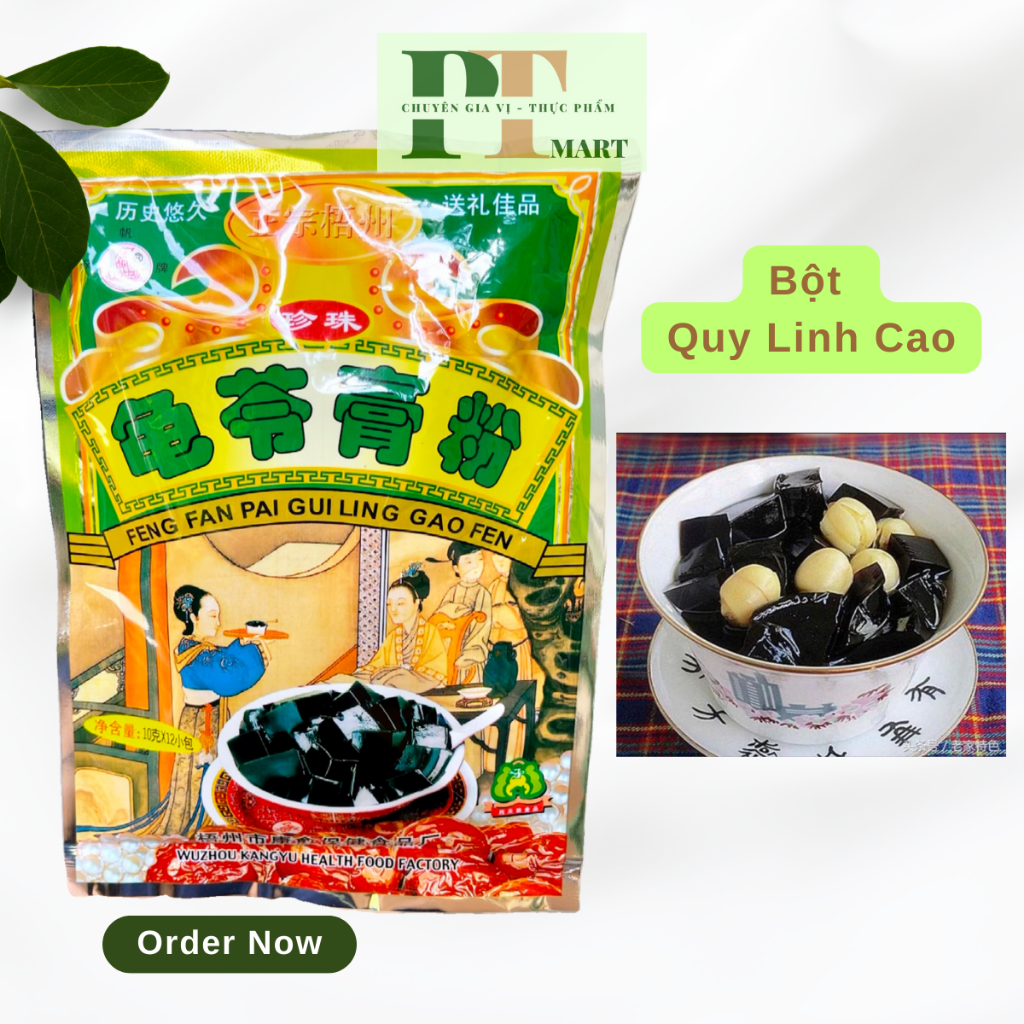 Quy Linh Cao Powder 120gr (12 packs x 10gr) Bitter and heat-clearing ...