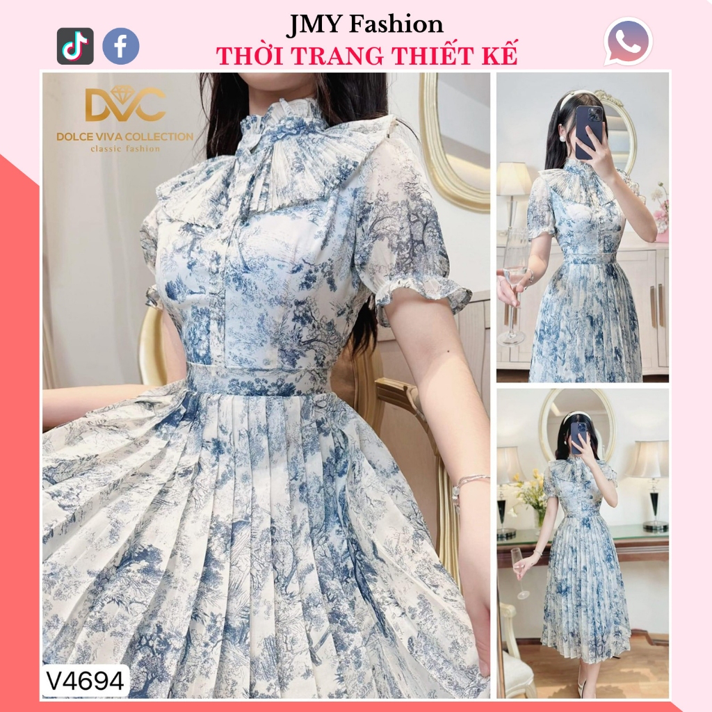 V4694 Lady blue spread skirt [Dolce Viva Colection (DVC)] white spread ...