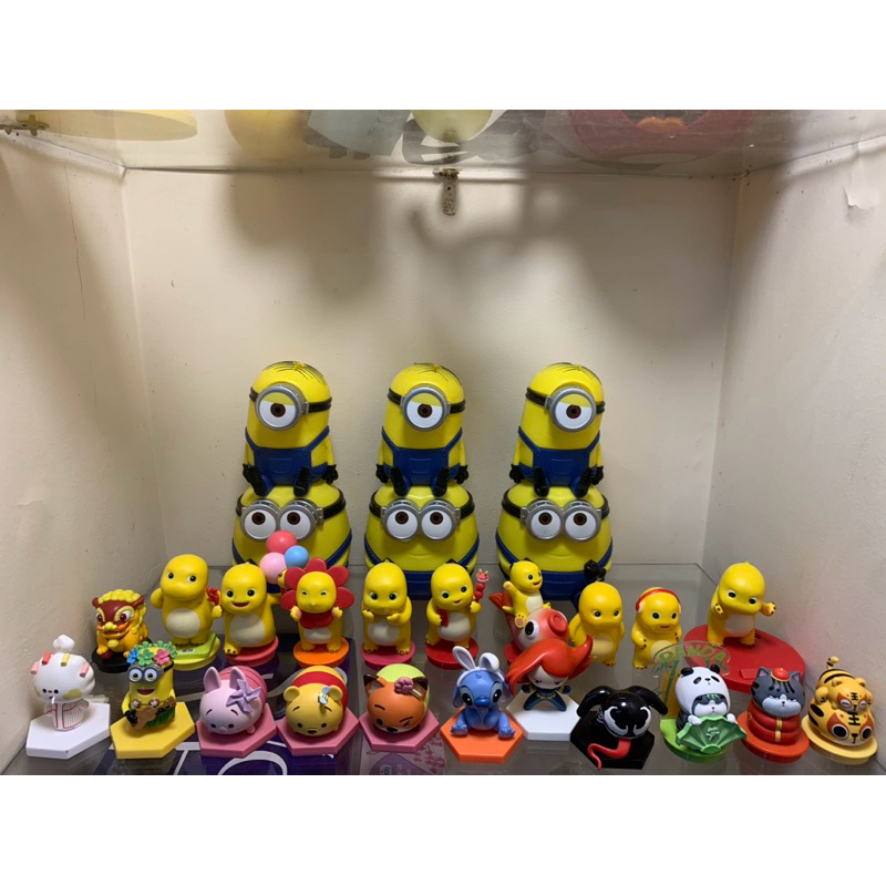 (USED) Combo movie theater cup topper model, cup topper figure with ...