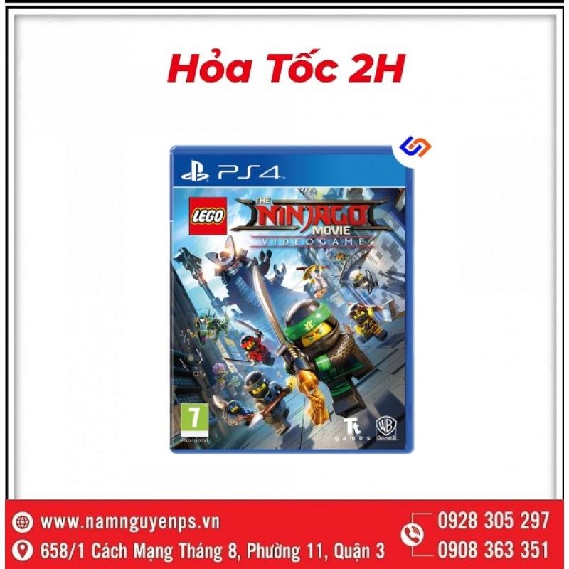 Ps4 Game Disc | Lego The Ninjago Movie Videogame (1-2 Players) | Shopee ...