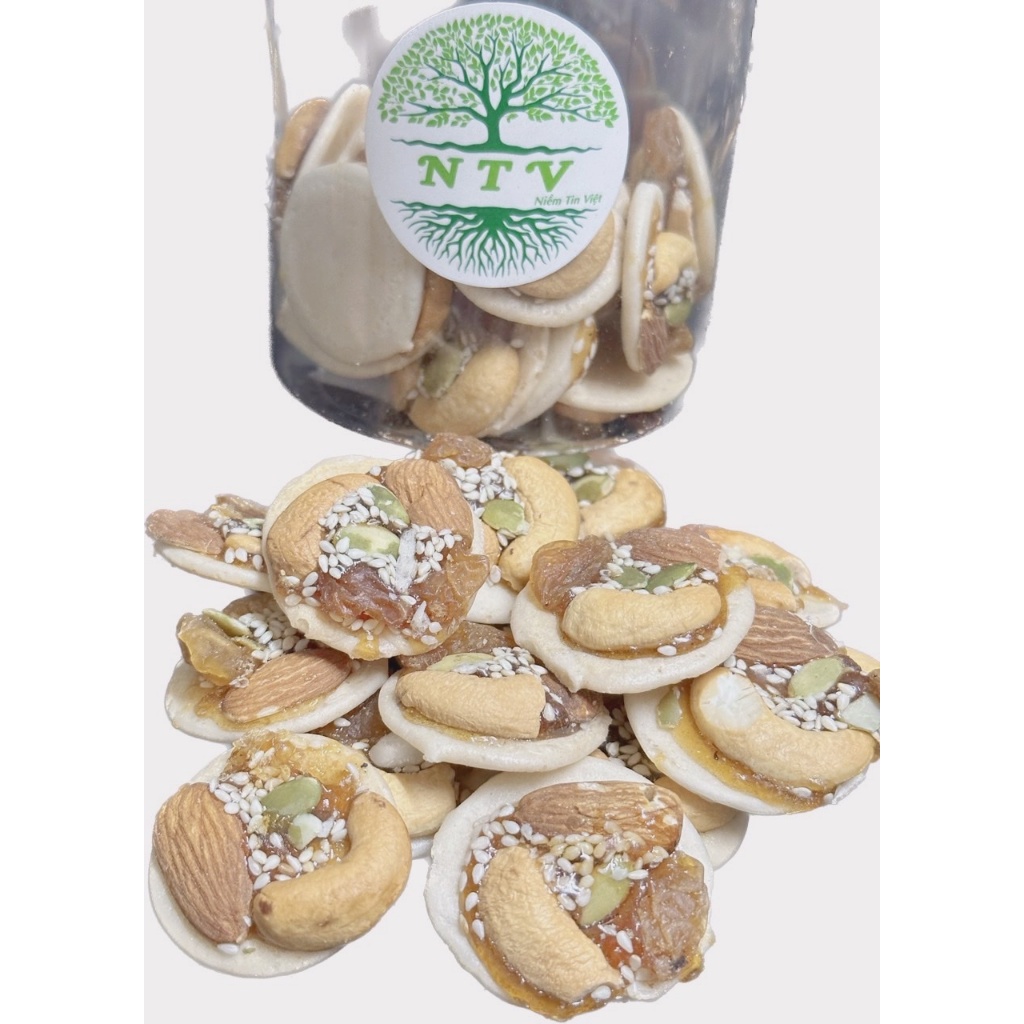 Coin Cake Mixed with Nutritious Nuts - 300g | Shopee Philippines
