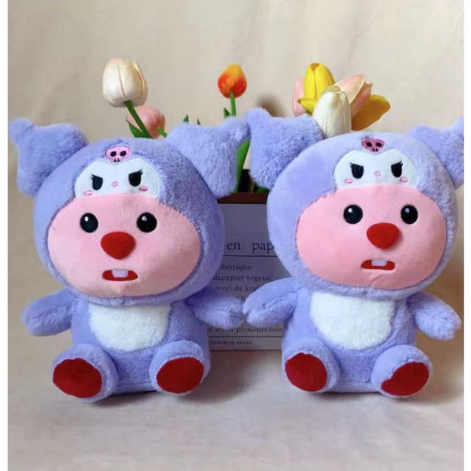 Loopy Kuromi Teddy Bear, High Quality Soft Product MEILI STORE | Shopee ...