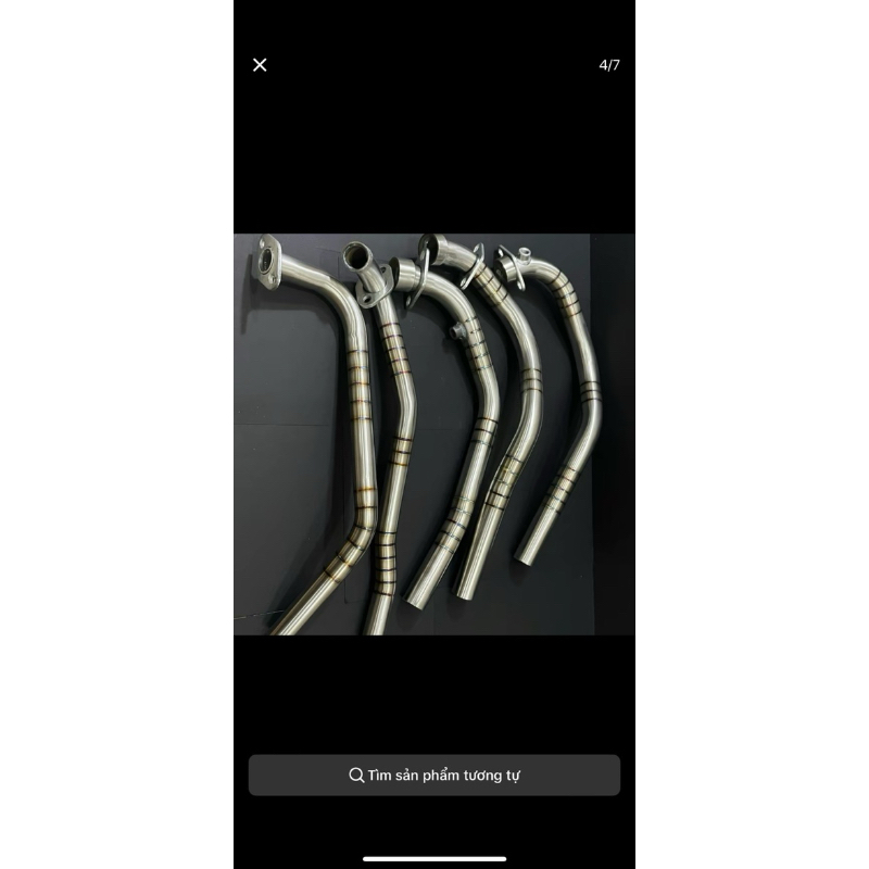 Real titanium-plated stainless steel STOCK FOR ALL TYPES OF VEHICLES ...