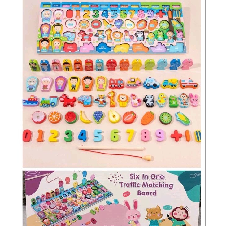 Fishing Toy Set And Counting Numbers 63 Details For Children, The ...