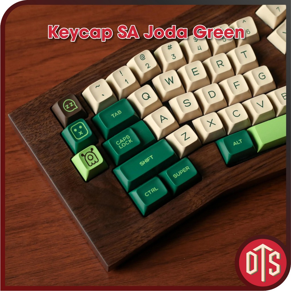 Keycap SA Joda Green PBT Double shot | Plastic buttons for mechanical ...