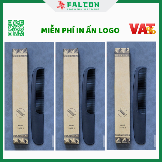 100 Falcon Long-Rolled Beautiful Black Combs Environmentally Friendly ...
