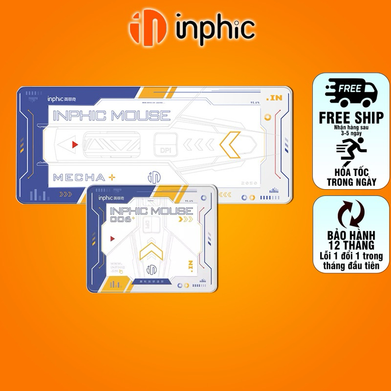 Inphic GUNDAM gaming Mouse Pad For laptop Computer Gamers Waterproof ...