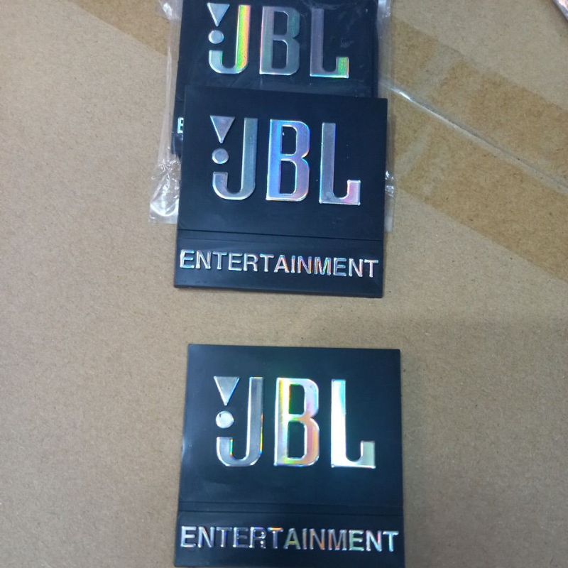 Jbl square speaker box sticker 50cmx50cm hard plastic (1 piece ...