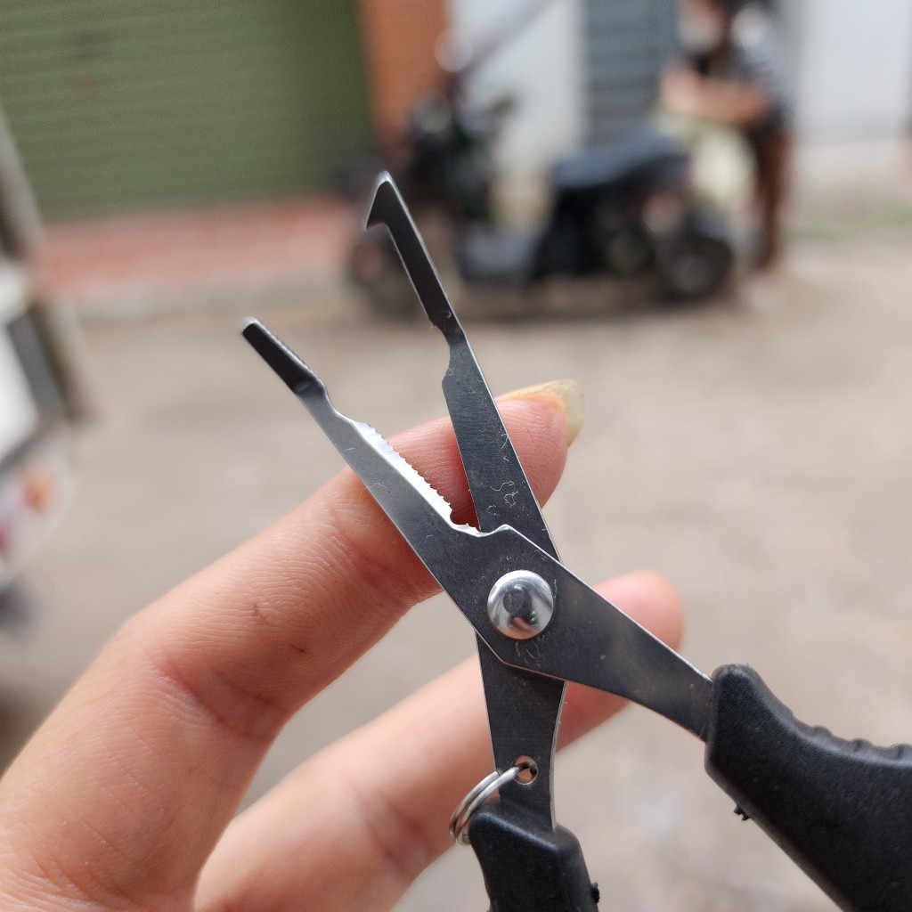 Multi-purpose Scissors Ring To Replace The Tongue, Cut The Fishing Line ...