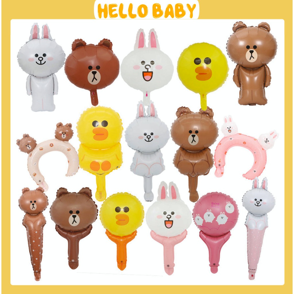 Family silhouettes of Cony Rabbit and Brown Bear - Sally Duck ...