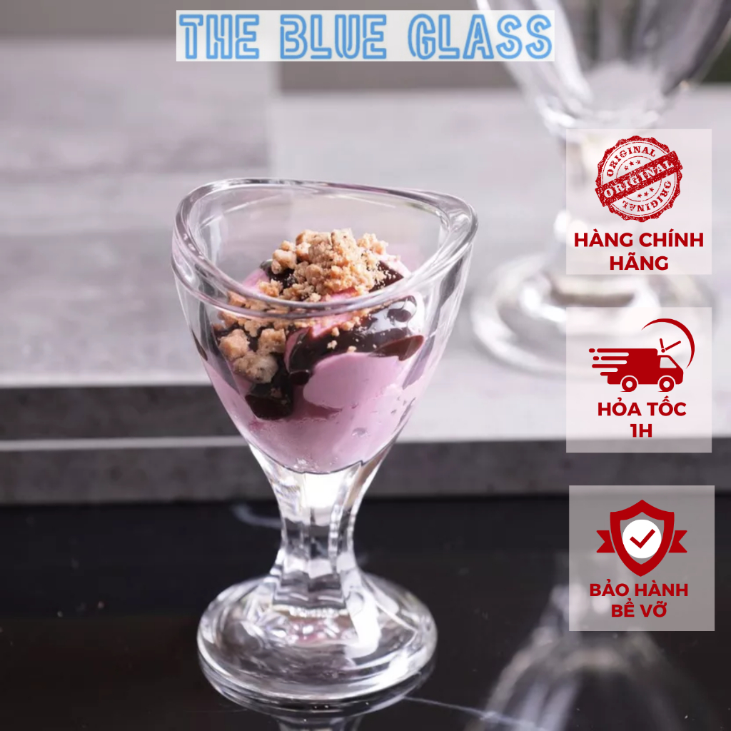Sundae Cup Ice Cream dessert cups made of high quality Ocean glass in ...