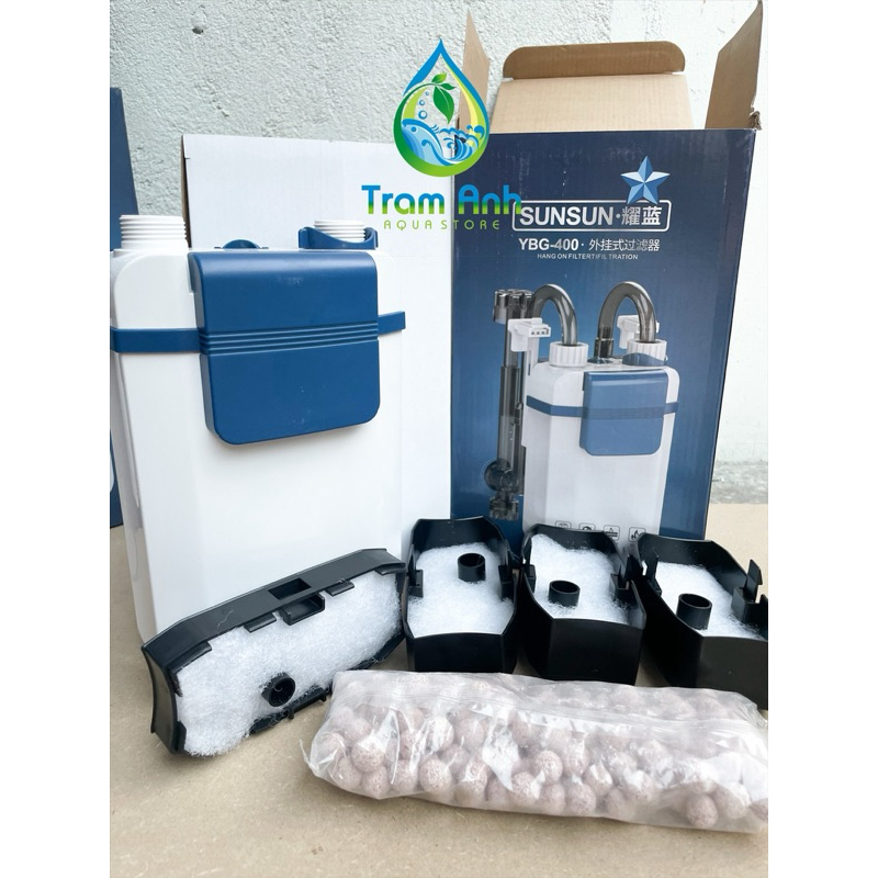 Sunsun YBG - New generation hanging filter 300/400/500/600 - swirl scum ...