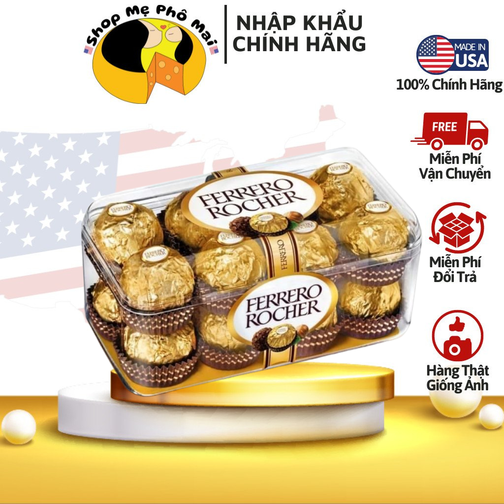 German Ferrero Rocher Chocolate 24 Tablets | Shopee Philippines