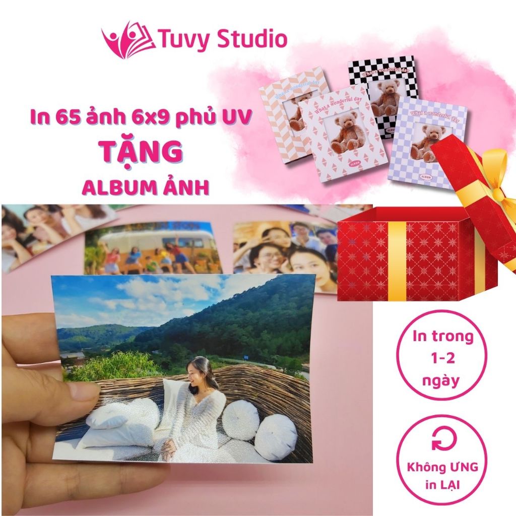 Print On Request - Print 65 6x9 Photos Give uv Photo album Covered With ...