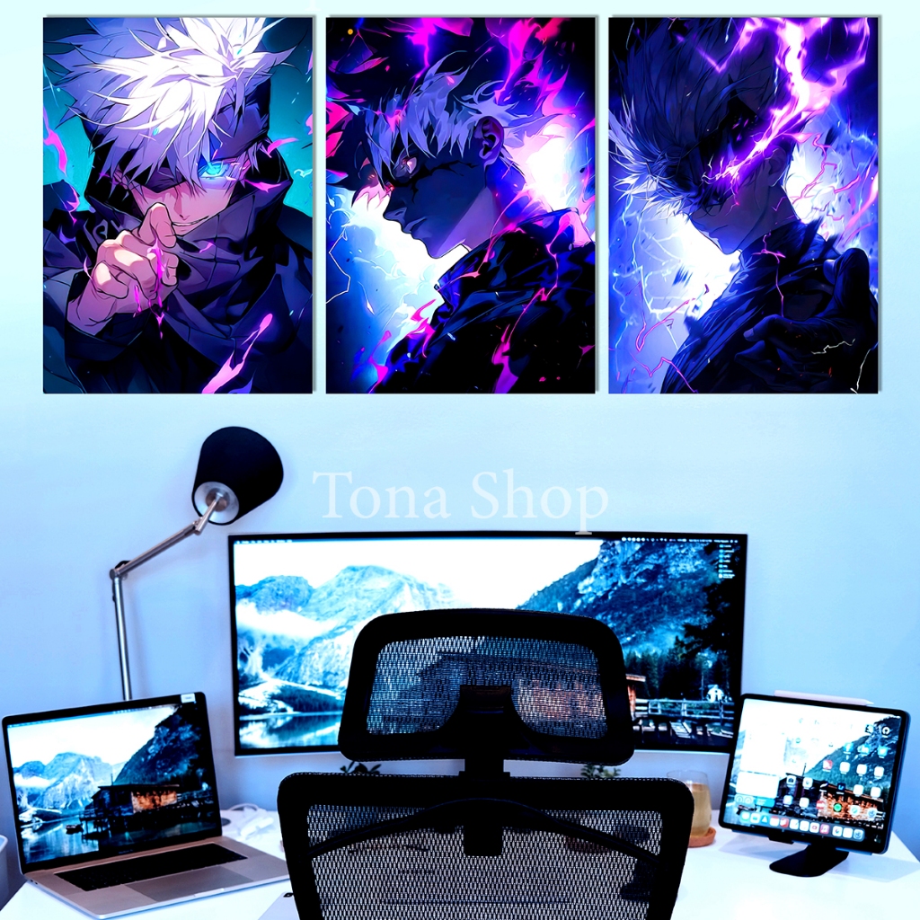 Posters, wall pictures of the anime Jujutsu Kaisen - War Spells - Gojo ...