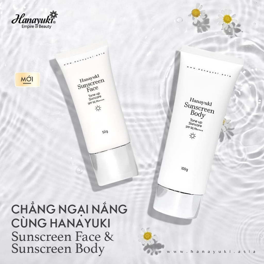 Genuine Hanayuki Face and Body Tone-Up Sunscreen | Shopee Philippines