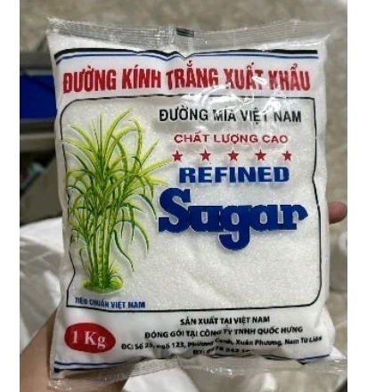 Sugar bag 1kg 24.500/package White. yellow. combo of 6 packs of export ...