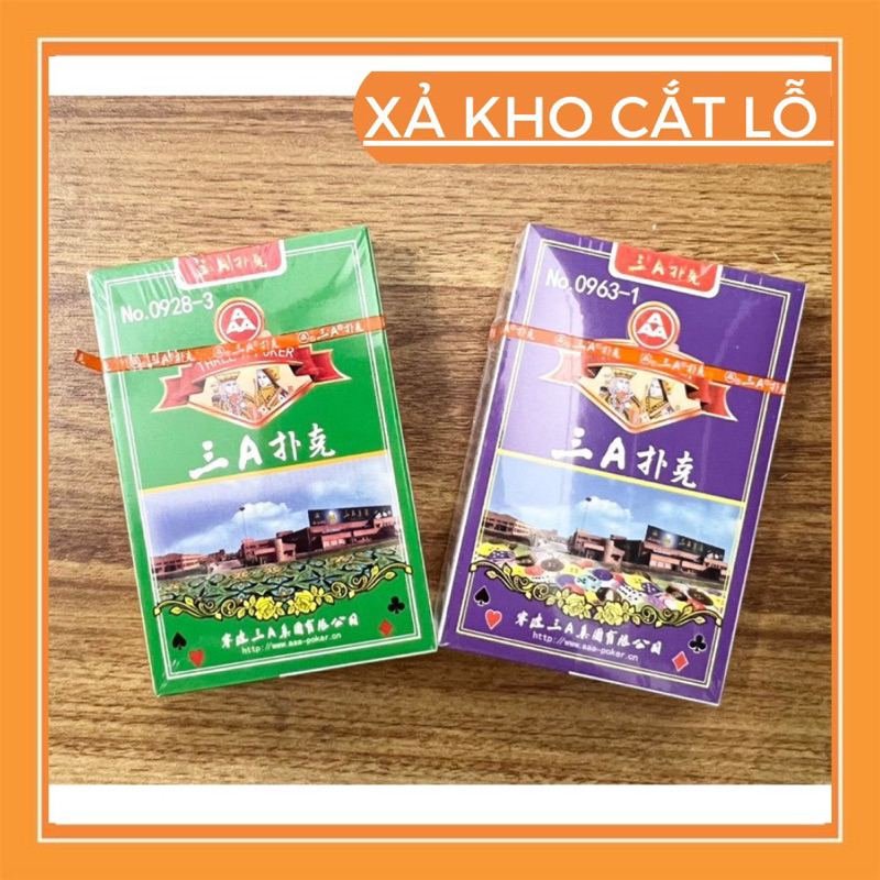Aa Purple and Blue Western Tu Lo Kho Card Deck (standard product ...