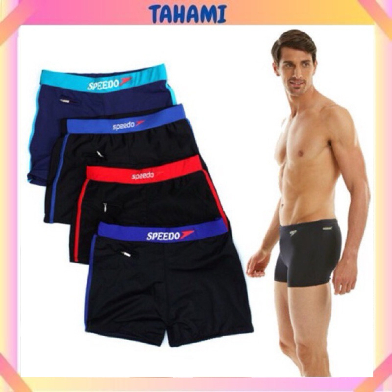 Genuine TAHAMI Men's Swimming Trunks of All Sizes and Sizes in 3 Colors ...