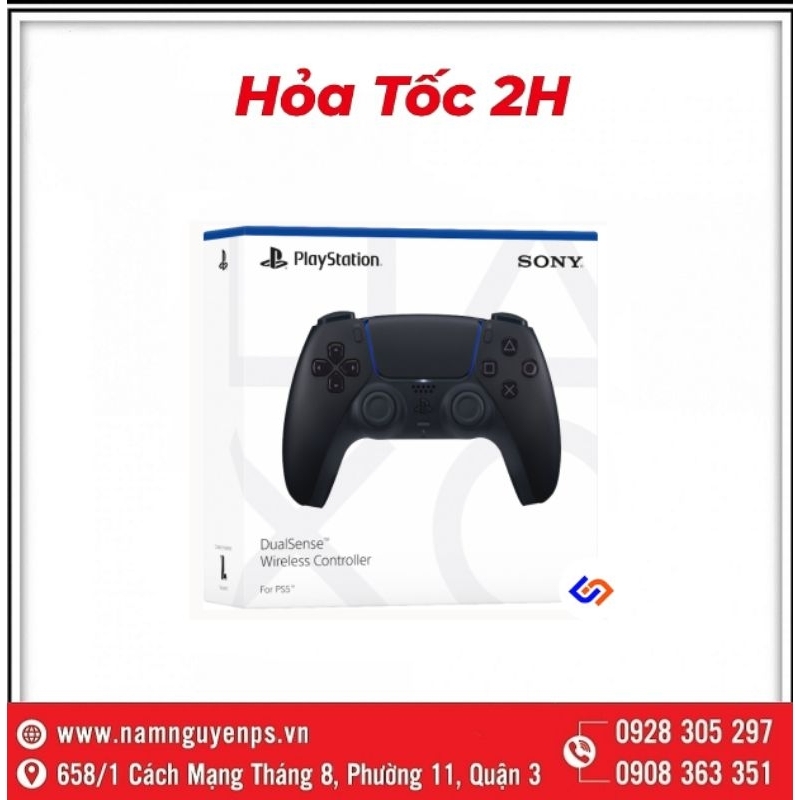 Ps5 Handle | Dualsense Wireless Controller - Black (Black) | Shopee ...