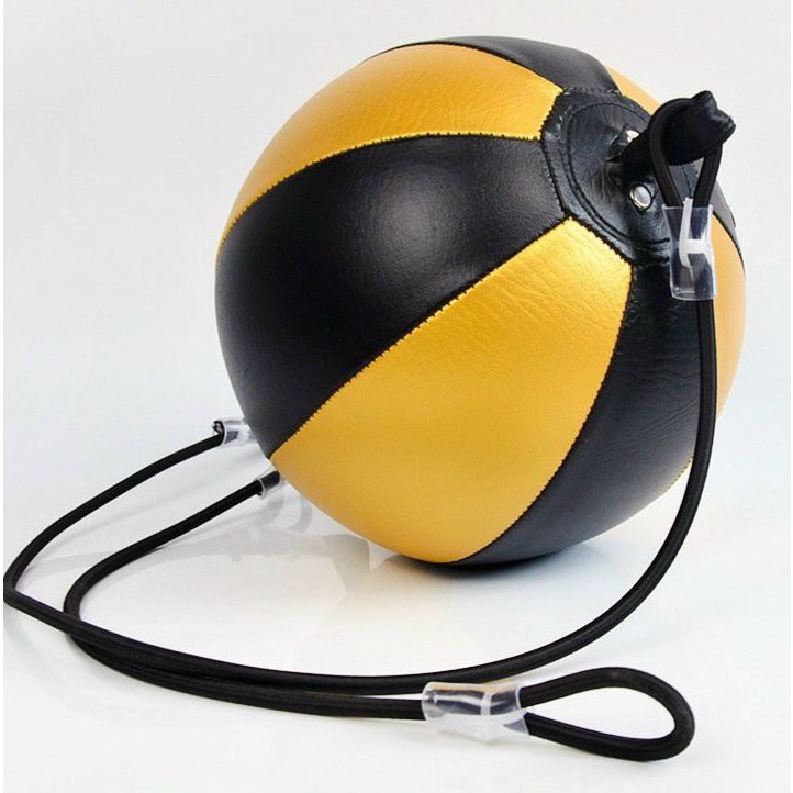 Reflex Punching Ball with 2 Elastic Heads Round Model with Ball Pump ...