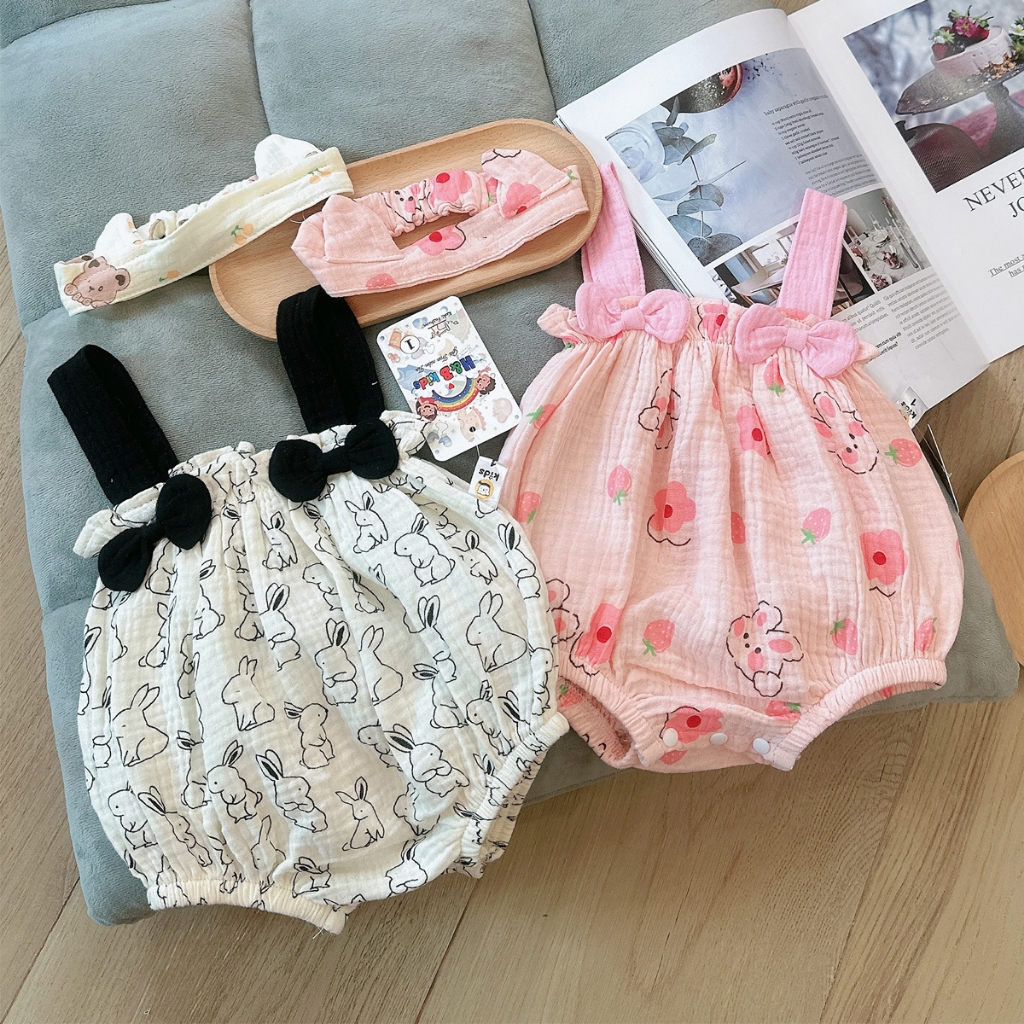 Body chip set with tuban for newborn babies in muslin fabric with cute ...