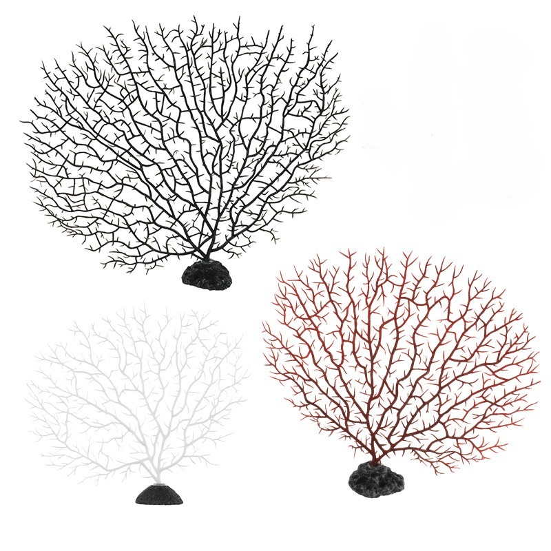 Model Of Plastic Coral Tree Decoration For Aquariums, Aquariums ...