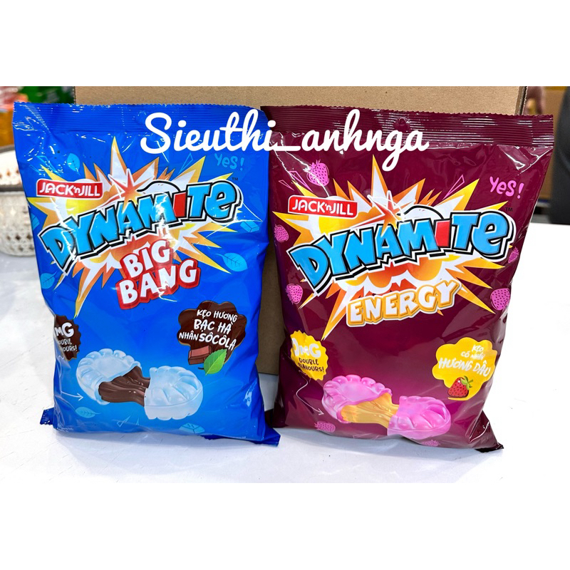 Dynamite Big Bang candy 330g Mint/Strawberry flavor | Shopee Philippines
