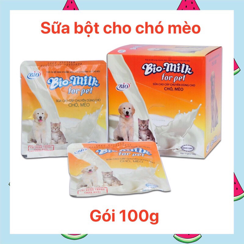 Premium POWDERED MILK FOR DOGS, KITTENS, DOGS AND CATS | Bio MILK 100G ...