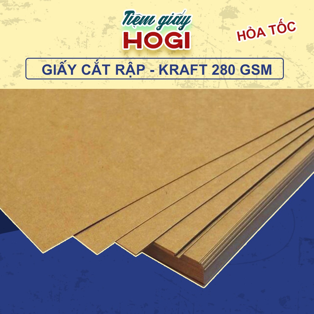 Hogi 280gsm thick cutting paper, hard kraft paper cover, packaging ...