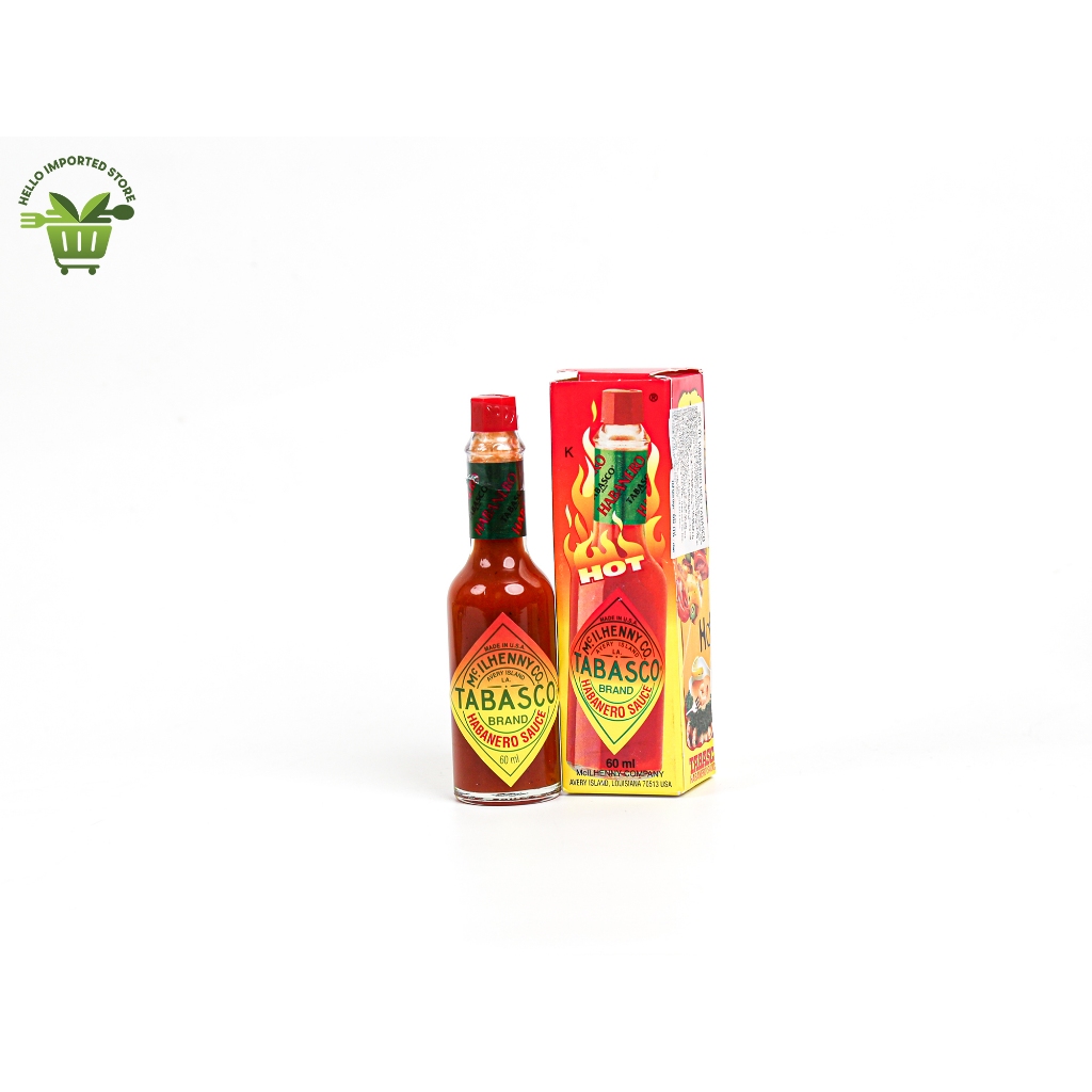 Tabasco Habanero red chili sauce 60ml | Shopee Philippines