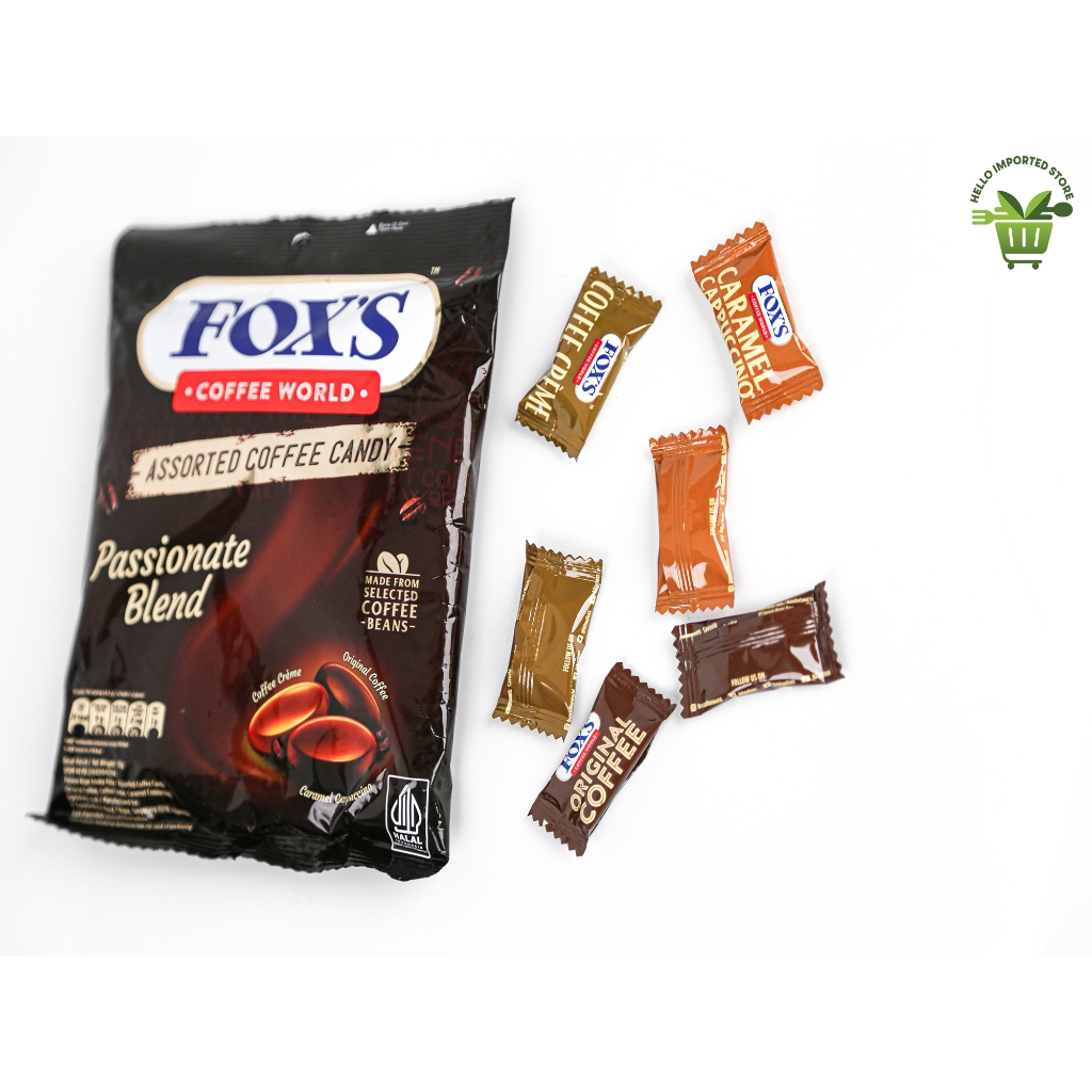Foxs Coffee Candy 90g Pack (3 Flavors) | Shopee Philippines