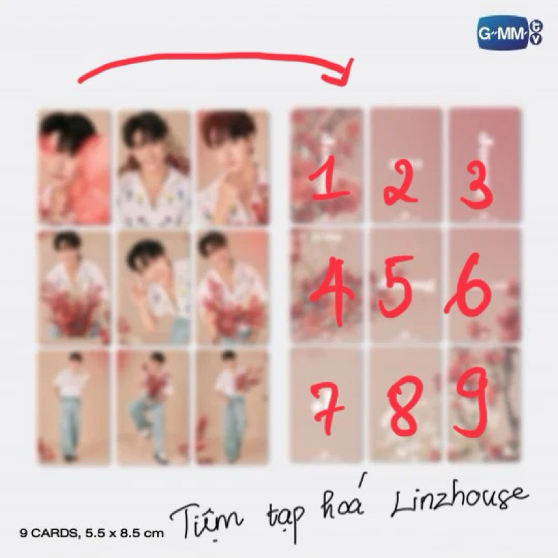 Genuine retail Card Gmm blooming Joong | Shopee Philippines