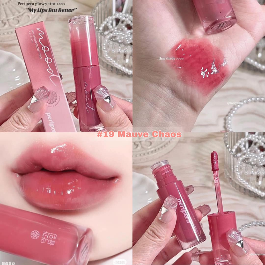 Peripera Ink Mood Glowy Tint 19 Mauve Chaos | Shopee Philippines