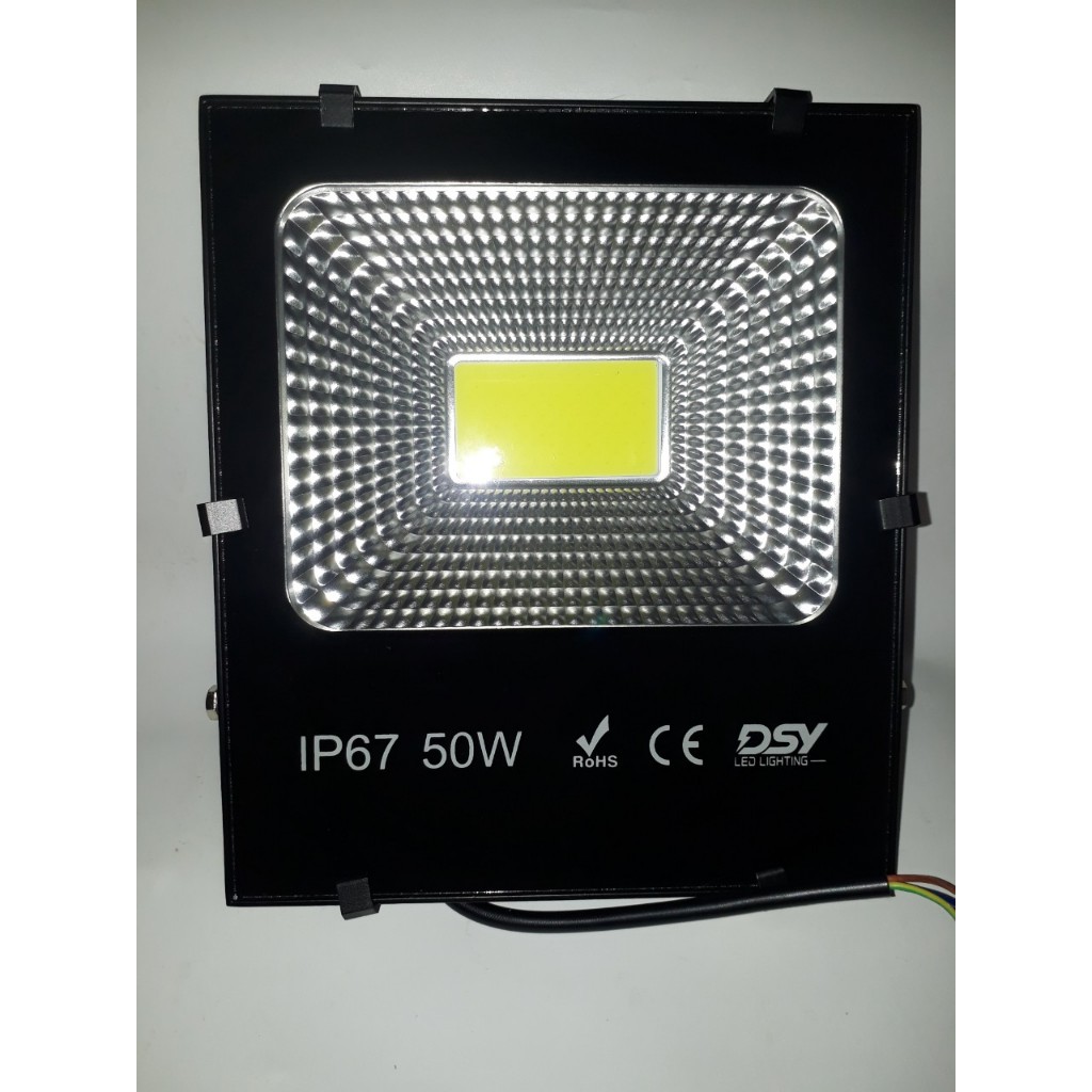 Super bright 50W COB LED headlight using 220v electricity | Shopee ...