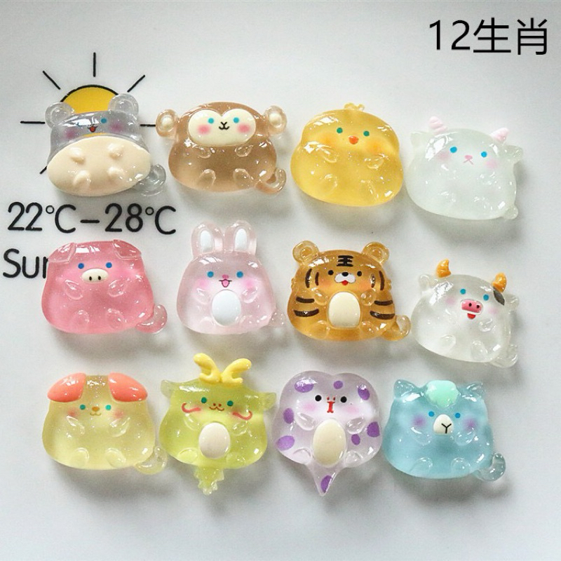Jibbitz, STICKER FOR SLIPPERS, CHARM CROCS 12 ZODIAC BEASTS hard ...