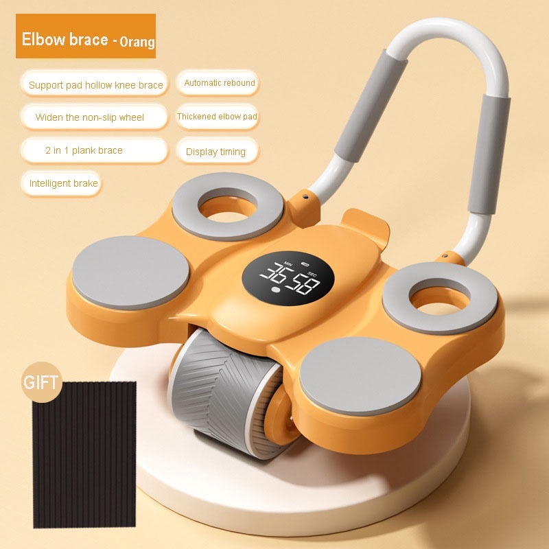Automatic Elastic Abdominal Exercise Wheel Tool for Men and Women at ...