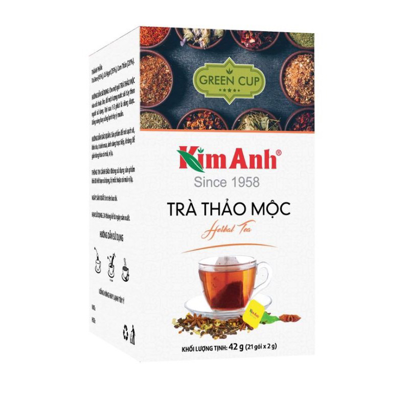 Kim Anh herbal tea (Green cup) | Shopee Philippines