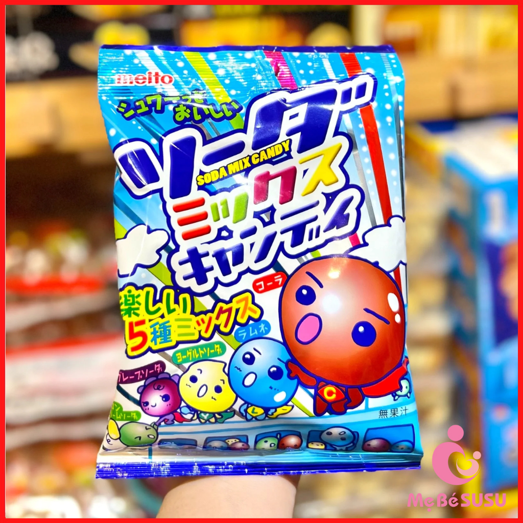 Soda Meito Fruit Candy 5 Flavors 96g Japan T8 /2025 | Shopee Philippines