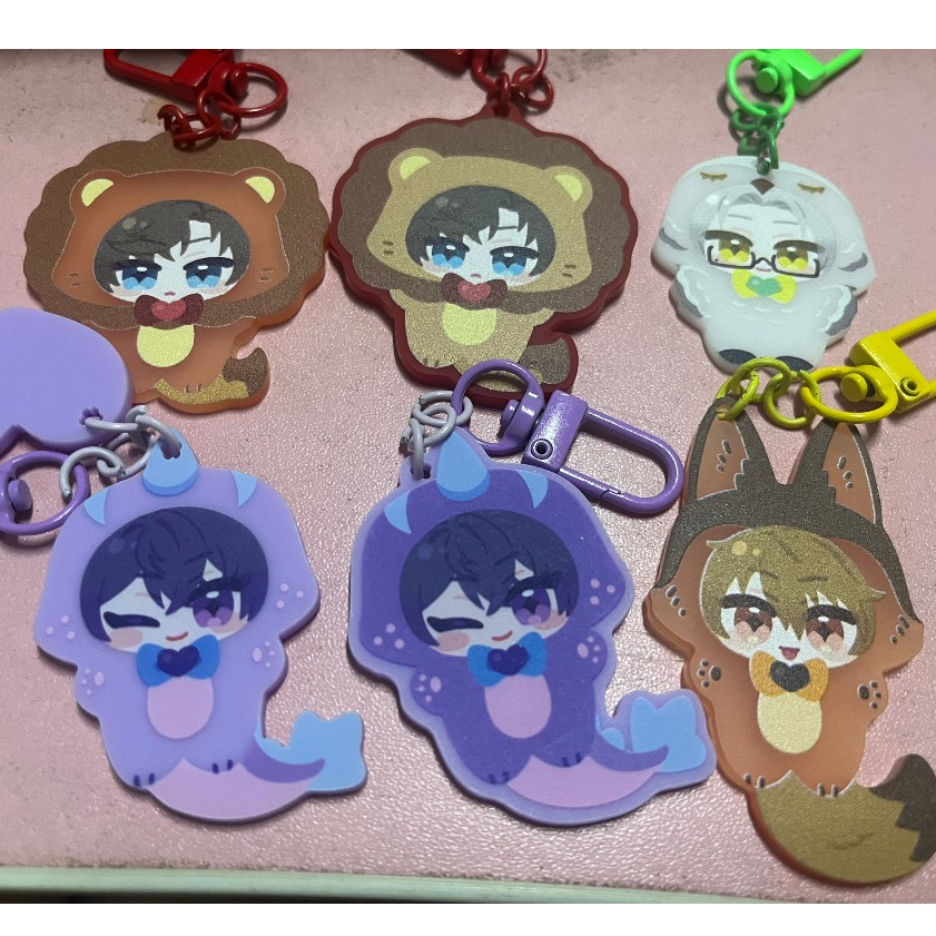 (Ready Stock) KEYCHAIN TEARS OF THEMIS, Matte MICA KEYCHAIN | Shopee ...