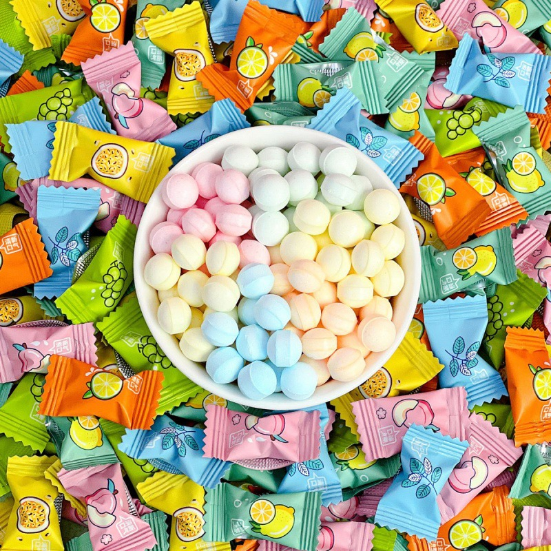 500g FULL FLAVOR FRUIT BUNCH CANDY | Shopee Philippines