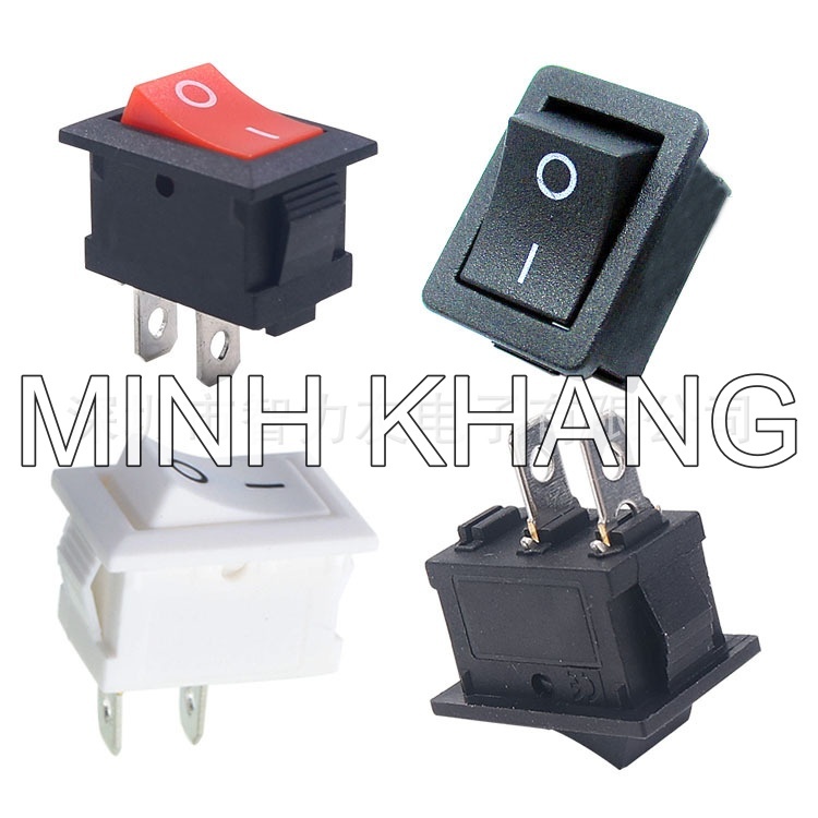 1-way 2-Pin Switch KCD1 6A250V / 2-Pin Switch 6A250V / 2-Pin Seesaw ...