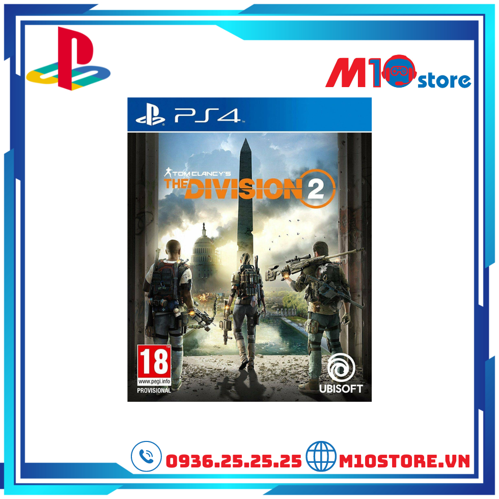 Tom Clancy's The Division 2 PS4 Game Disc | Shopee Philippines