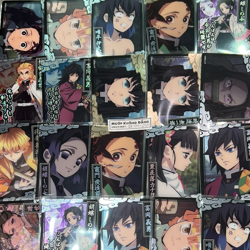 [KNY Available - P04] metal card KIMETSU NO YAIBA vol 1 vol 2 dignity ...